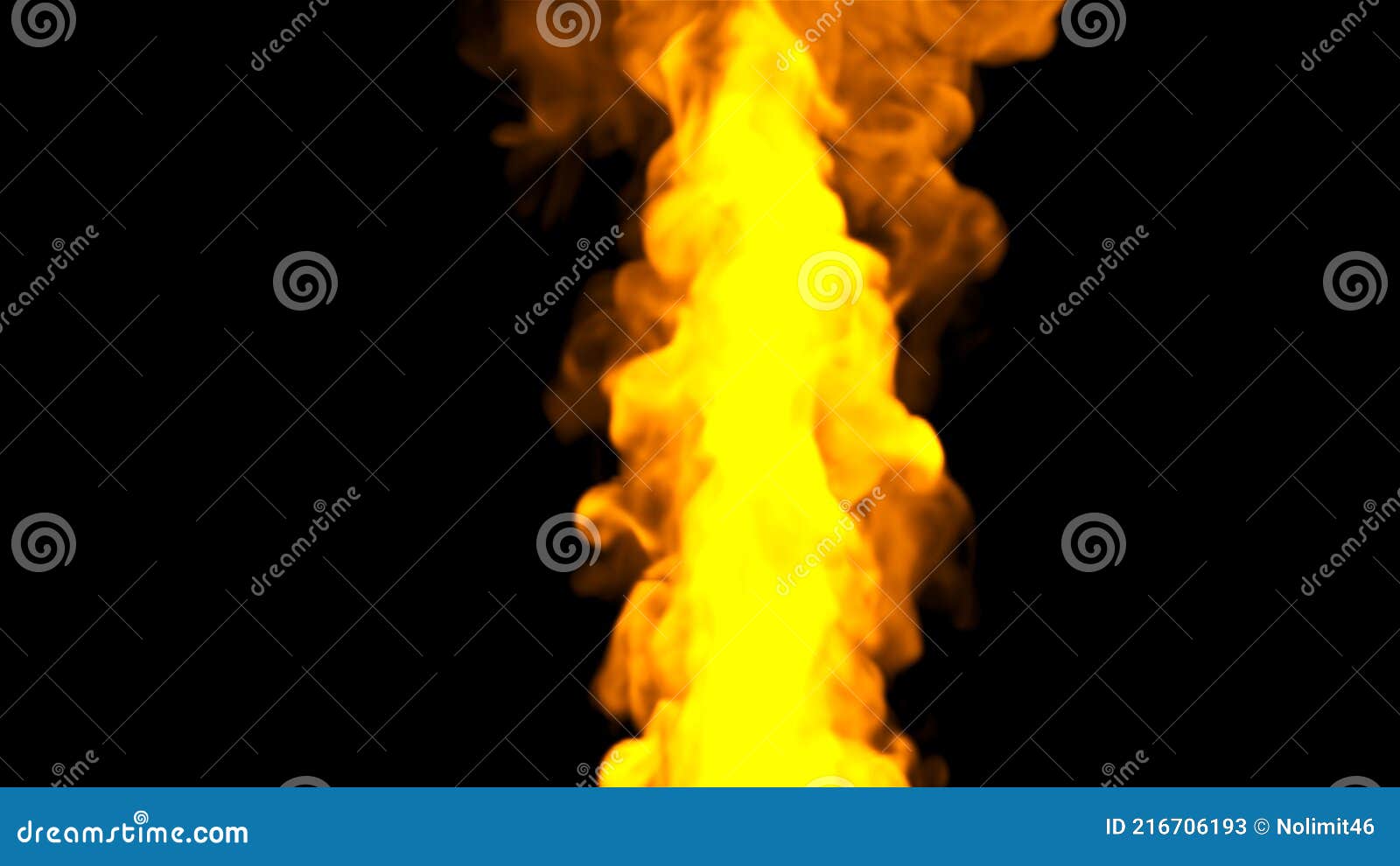Bright Smoke Pillar in Space, Modern Abstract 3d Render Background ...
