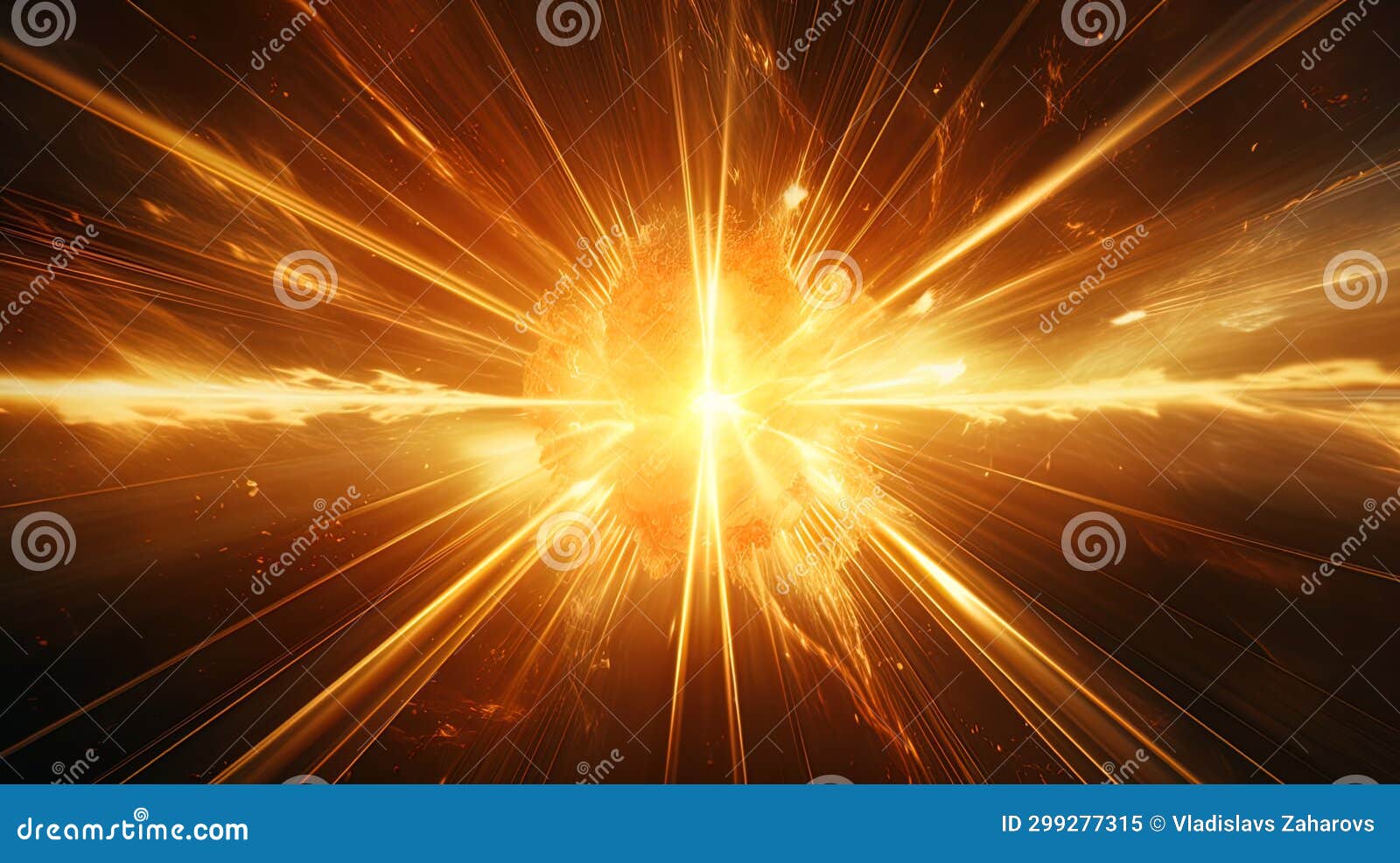 A Solar Flash In The Form Of A Huge Wave Spreading Throughout The ...