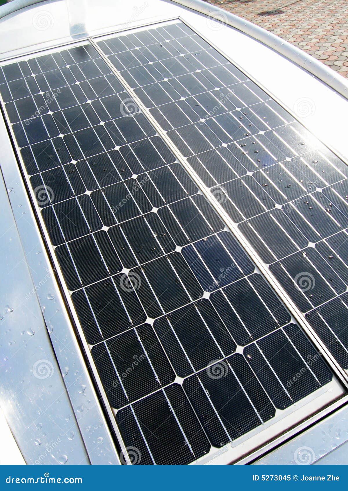 Bright solar panel stock image. Image of grid, alternative - 5273045