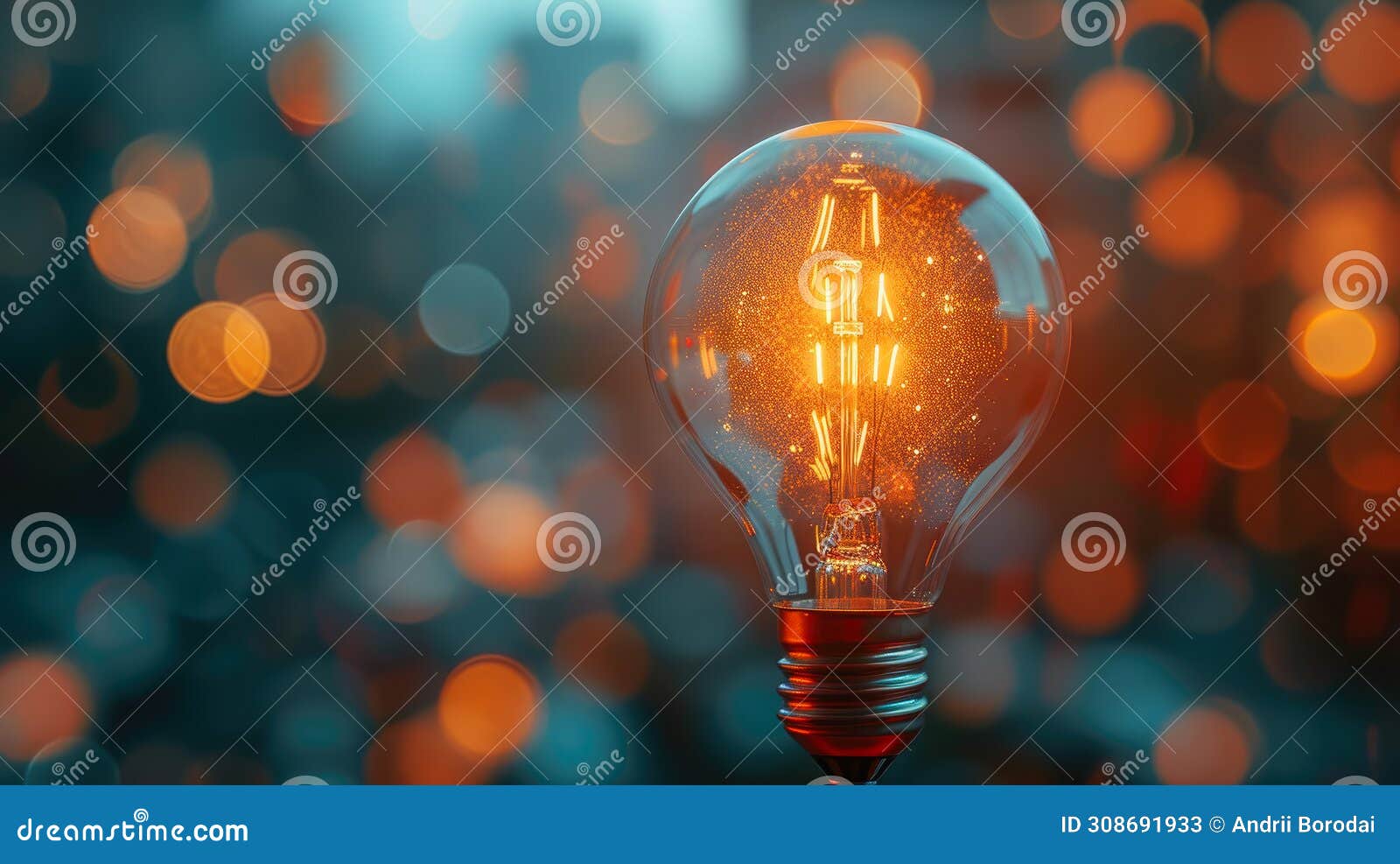 Bright Spark: Symbol of Creative Thinking. Stock Illustration ...