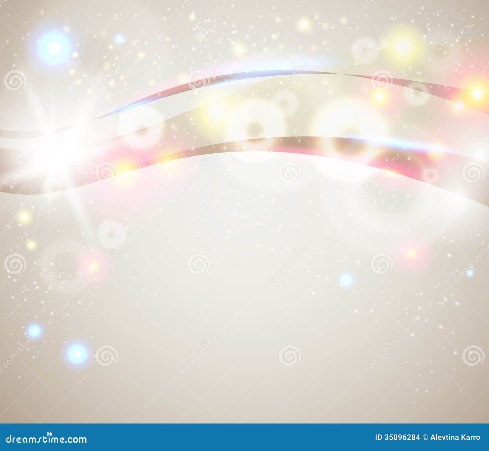 Bright and Sparkling Background for Your Presentat Stock Vector ...