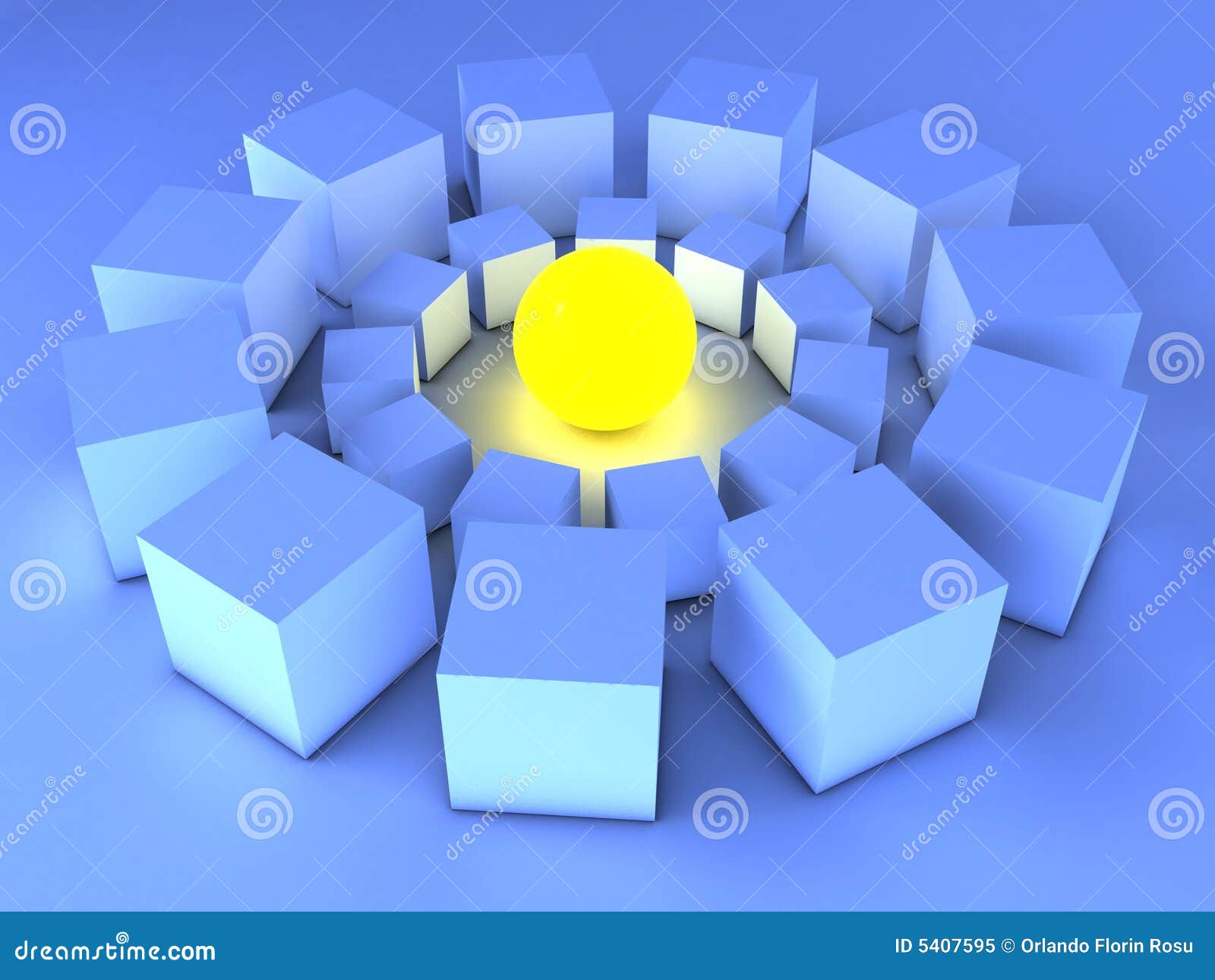 Bright sphere stock illustration. Illustration of sphere - 5407595