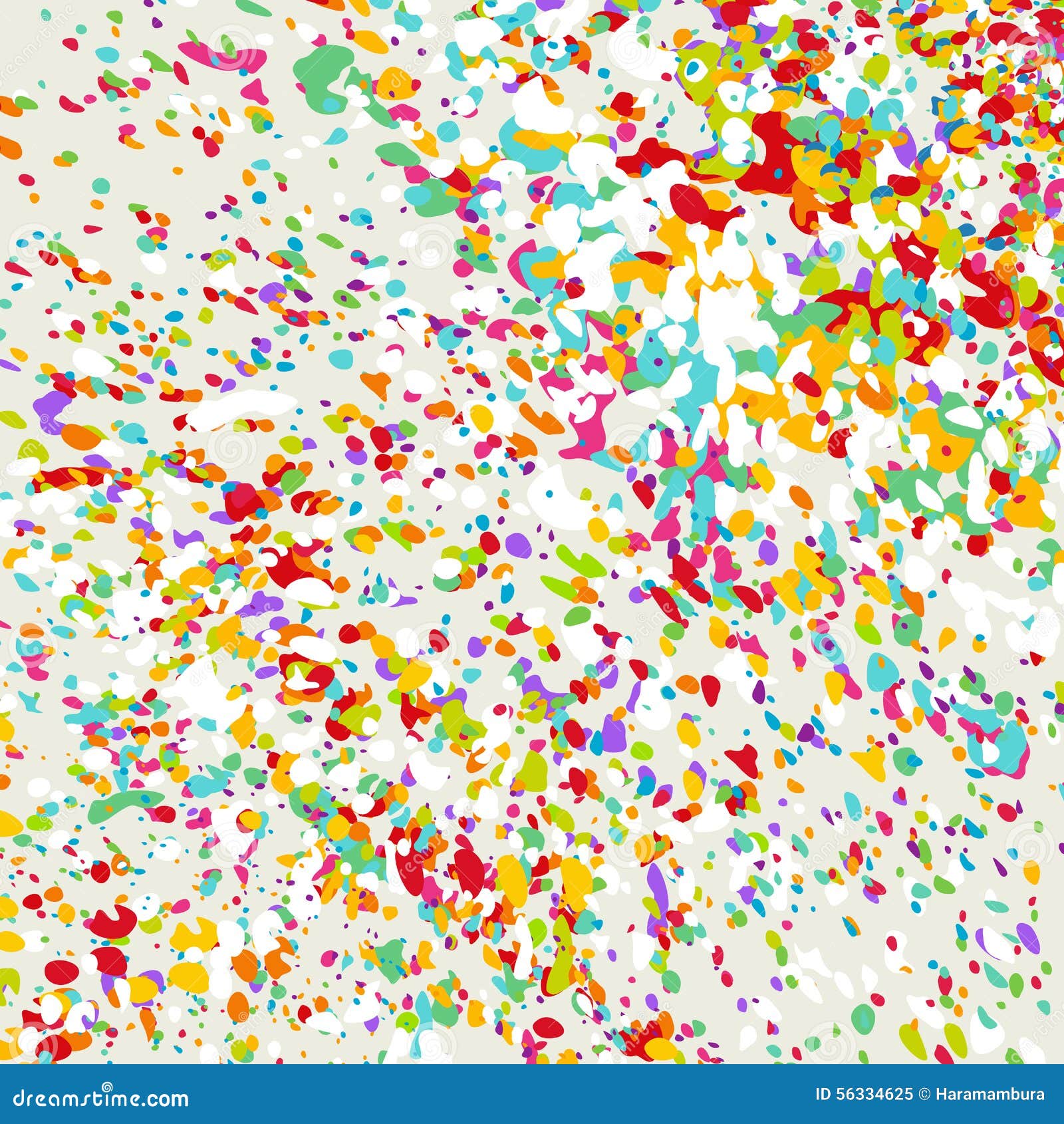 Bright spots of paint stock vector. Illustration of blank - 56334625