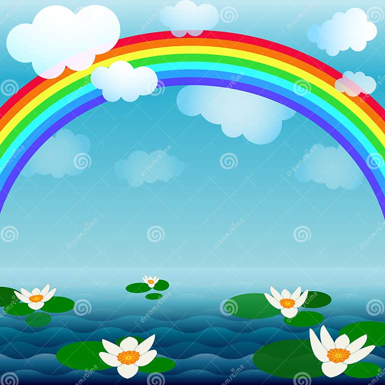 Bright Spring Water Background Stock Vector - Illustration of pattern ...