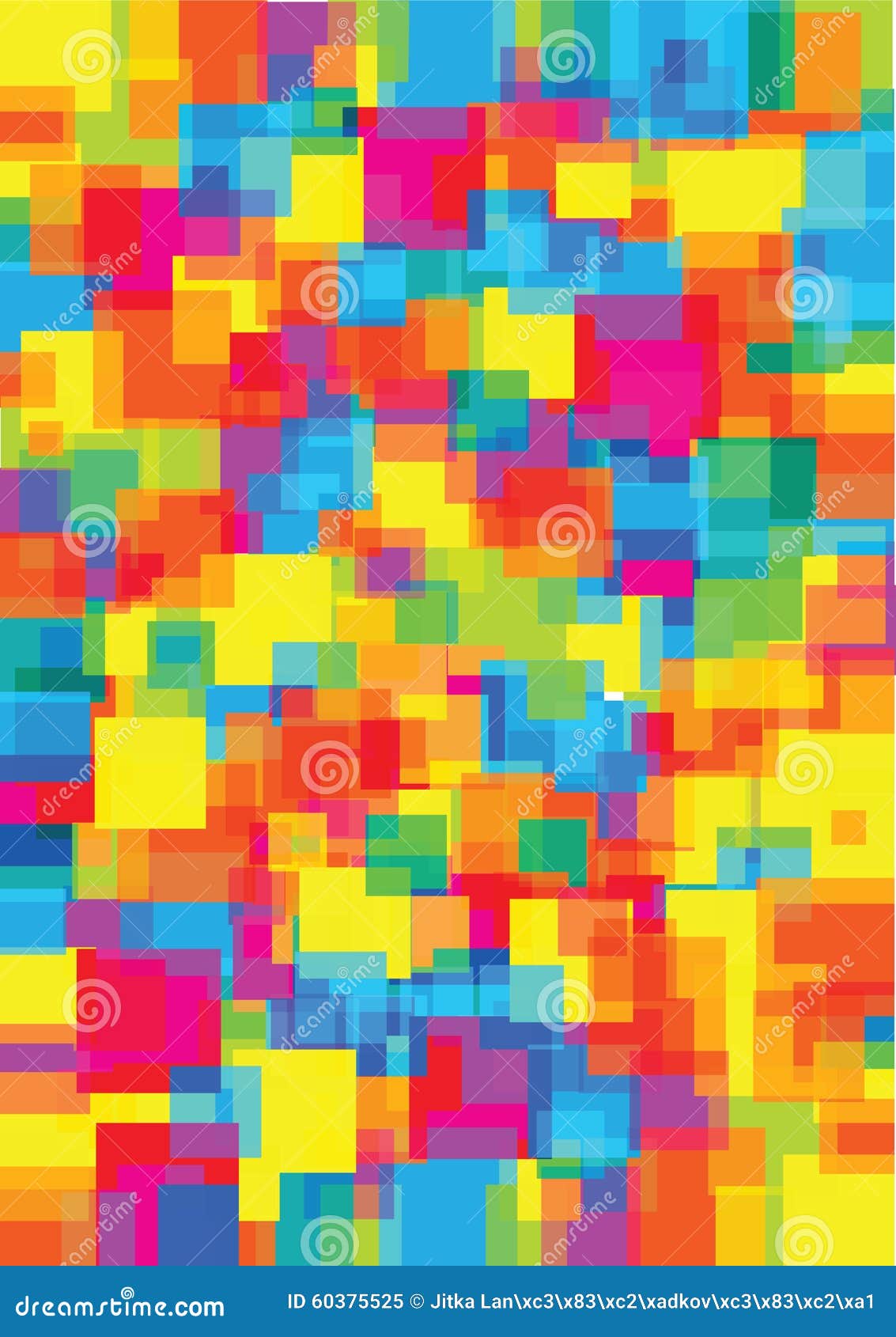 Bright squares background stock illustration. Illustration of blank ...