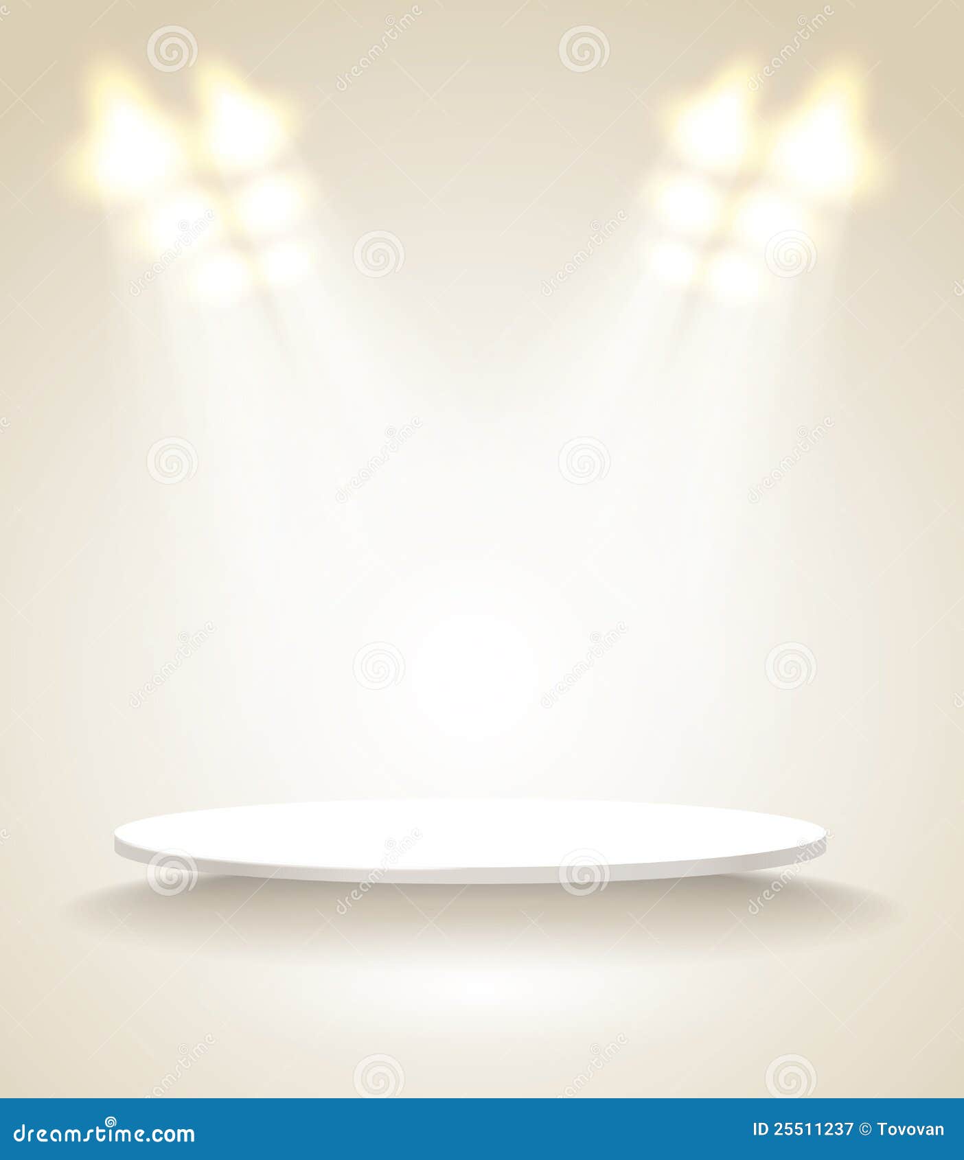 Bright stage stock vector. Illustration of design, entertainment - 25511237