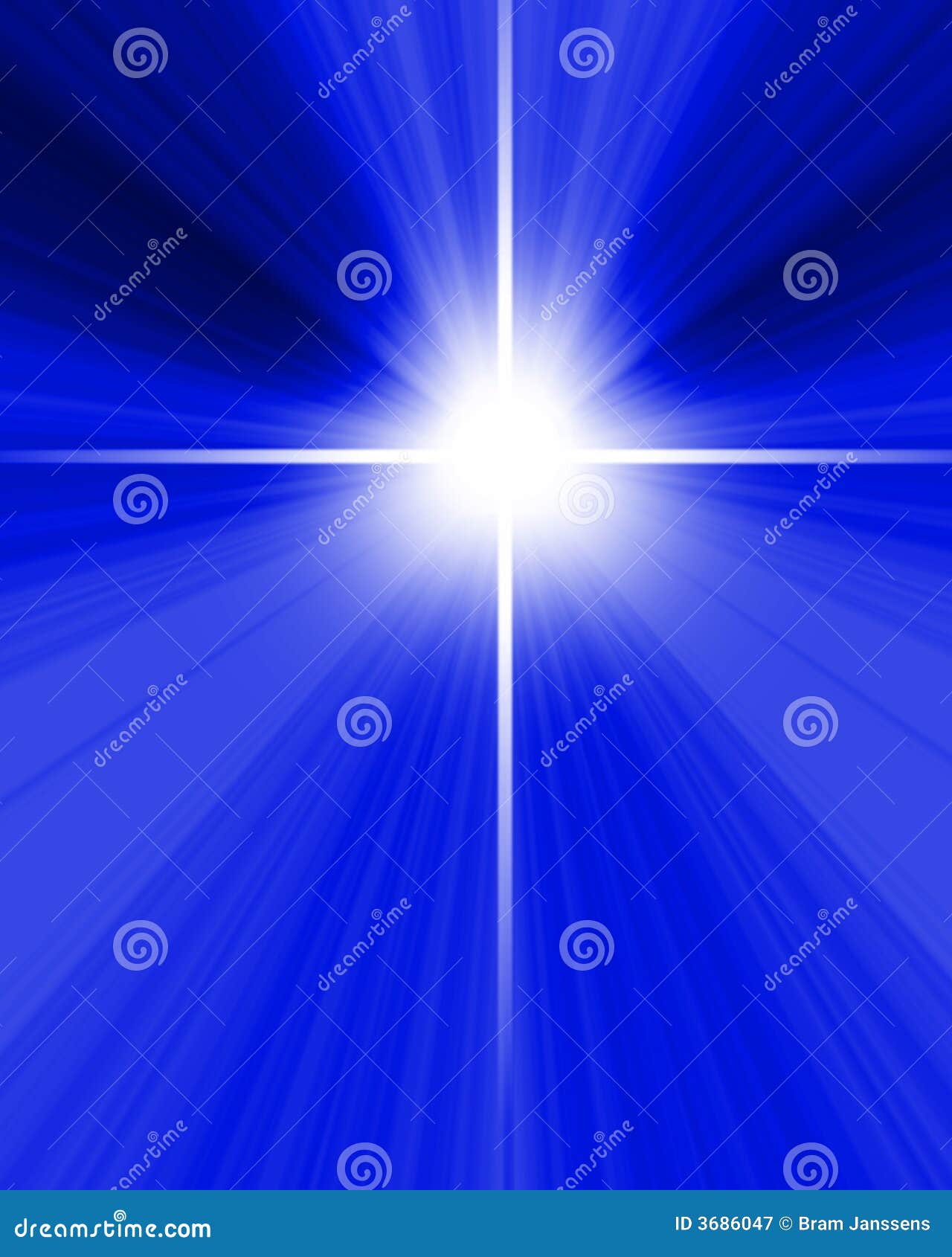 Bright star stock illustration. Illustration of starlight - 3686047