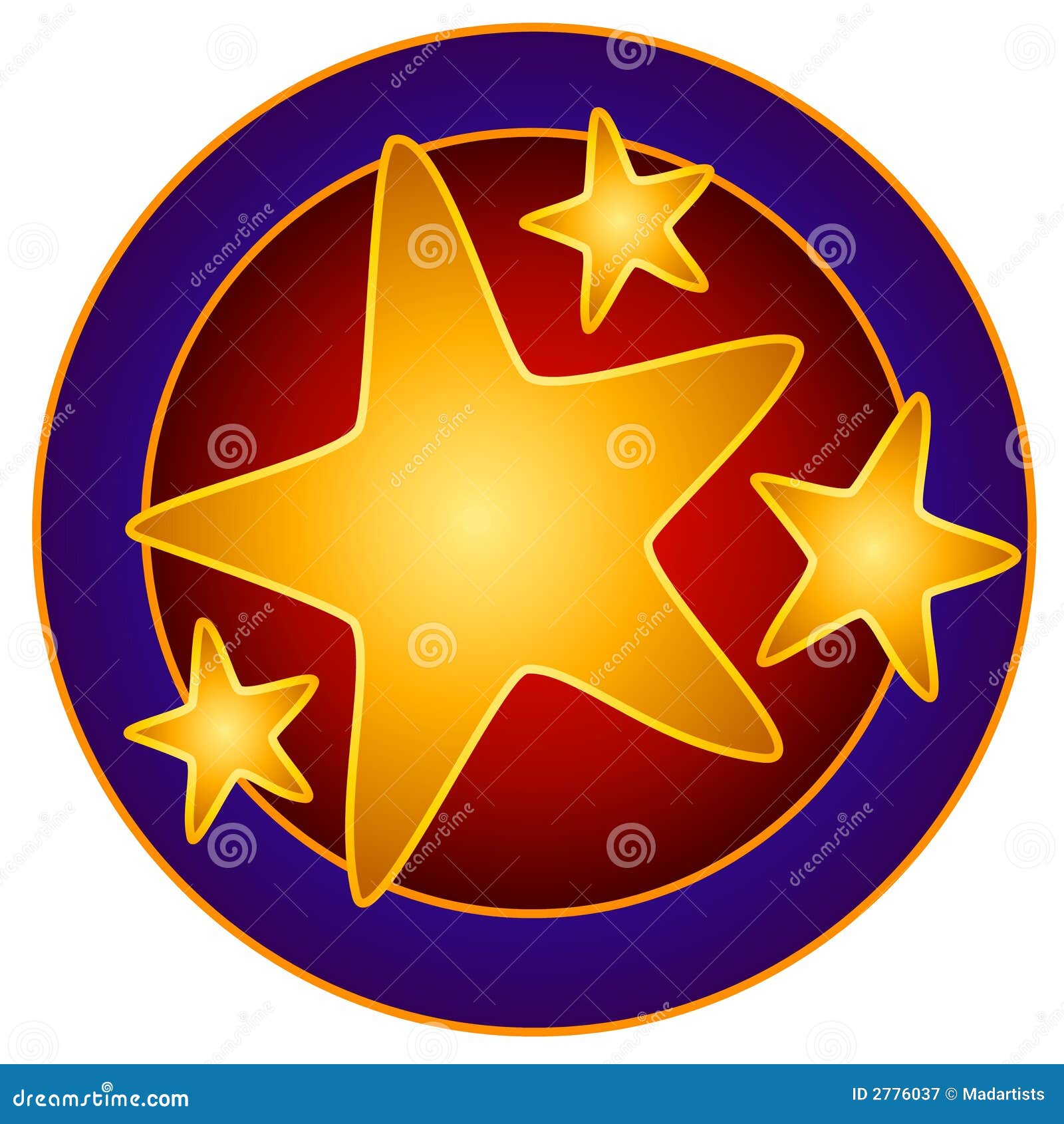 Bright Stars Circle Clip Art Royalty Free Stock Photography - Image ...