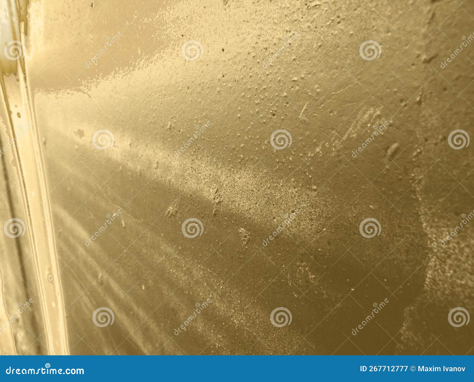 Bright Streaks of Paint on a Abstract Background. Gold and Grey Stock ...