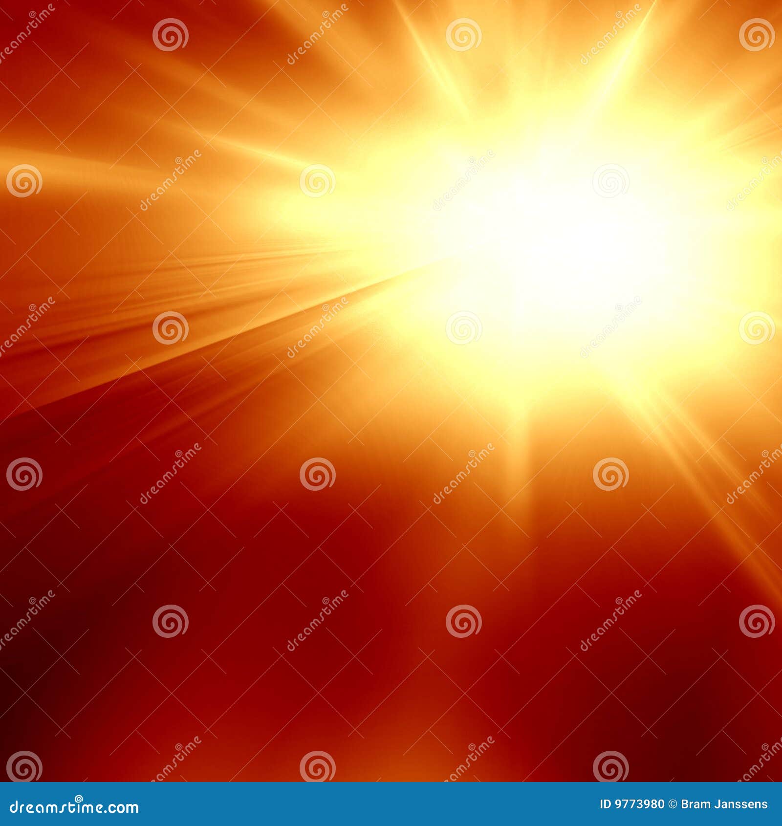 Bright sun stock illustration. Illustration of explosion - 9773980