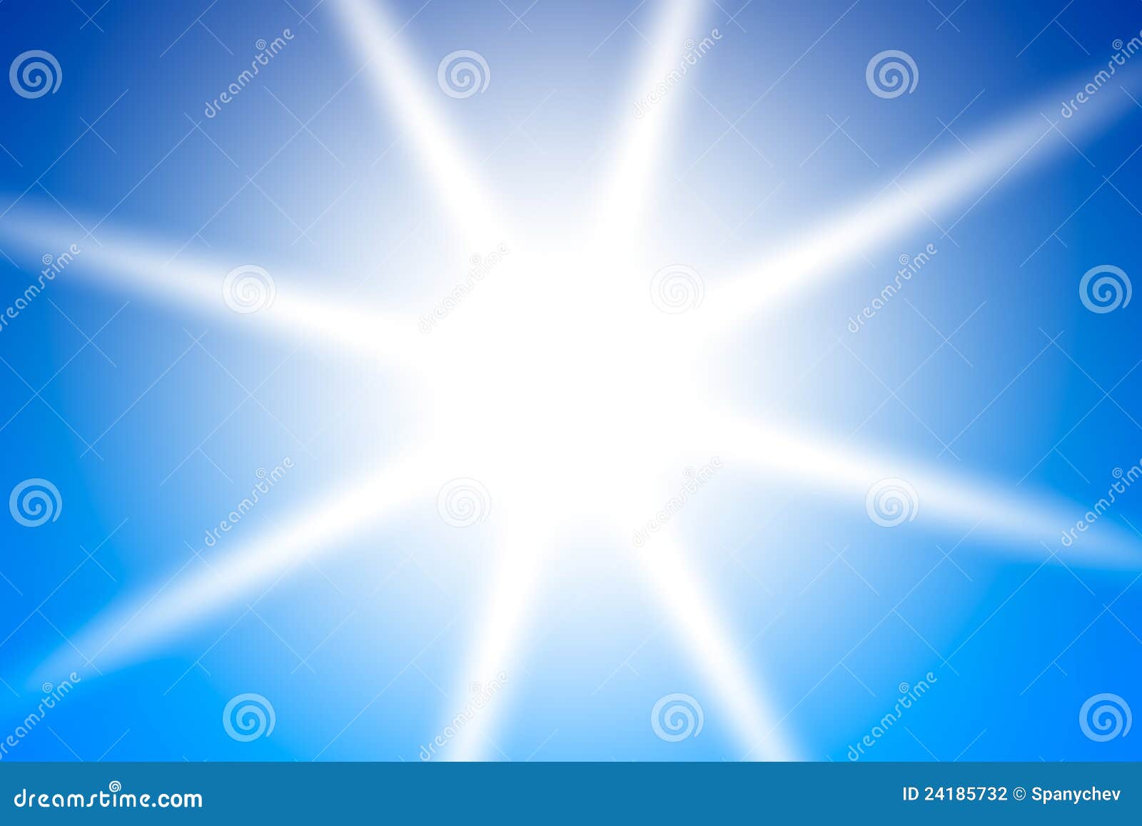 Bright sun background stock illustration. Illustration of daylight ...