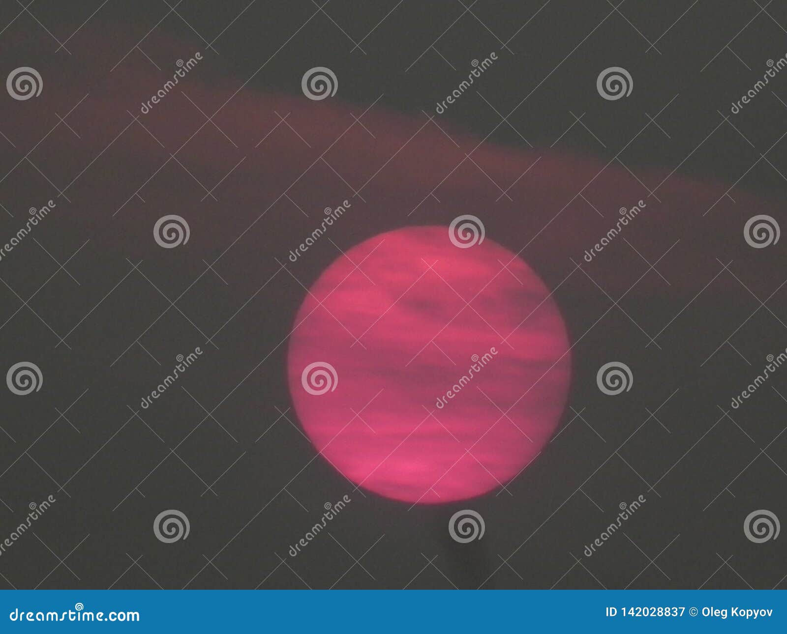 Bright Sun. Sun Set Dawn Sun Unusual Rays from the Sun Stock Image ...