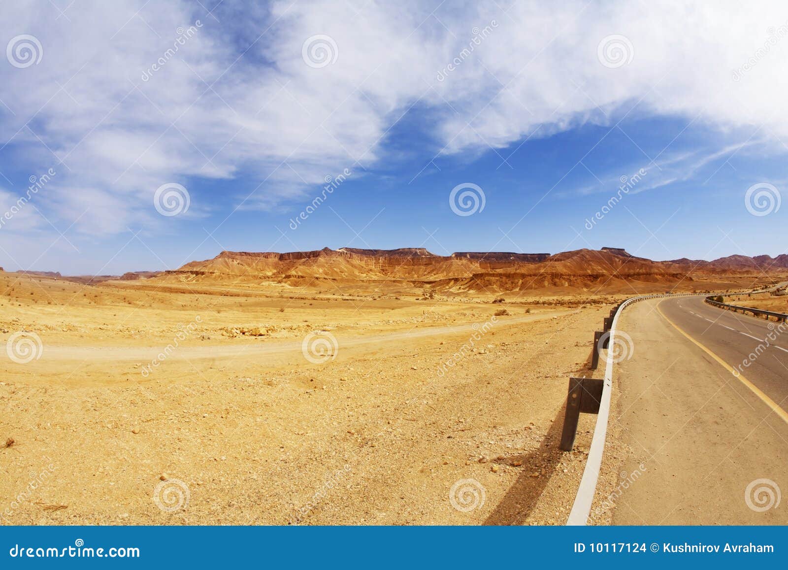 The Bright Sun in Stone Desert Stock Photo - Image of highway, open ...