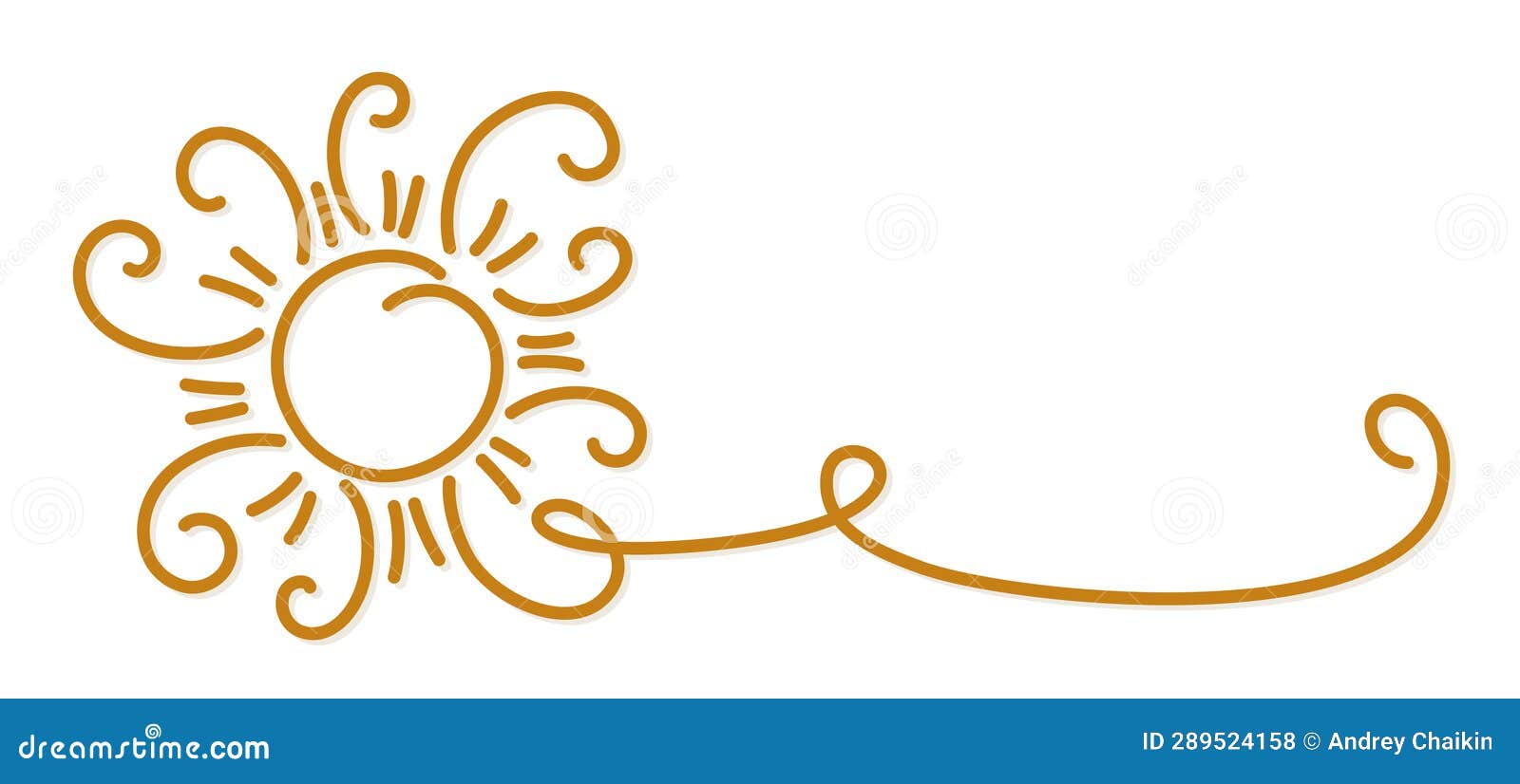 The Bright Sun Symbol. stock illustration. Illustration of beams ...