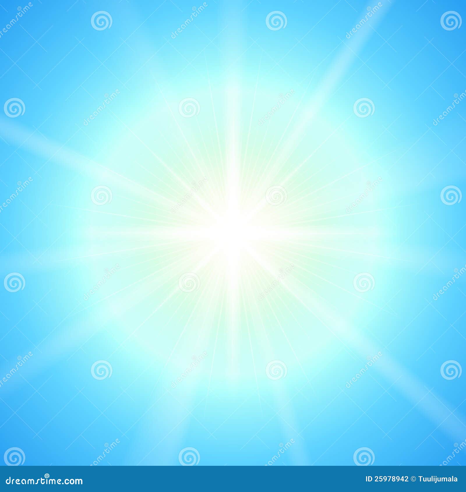 Bright Sun Vector Template. Stock Vector - Illustration of beautiful ...