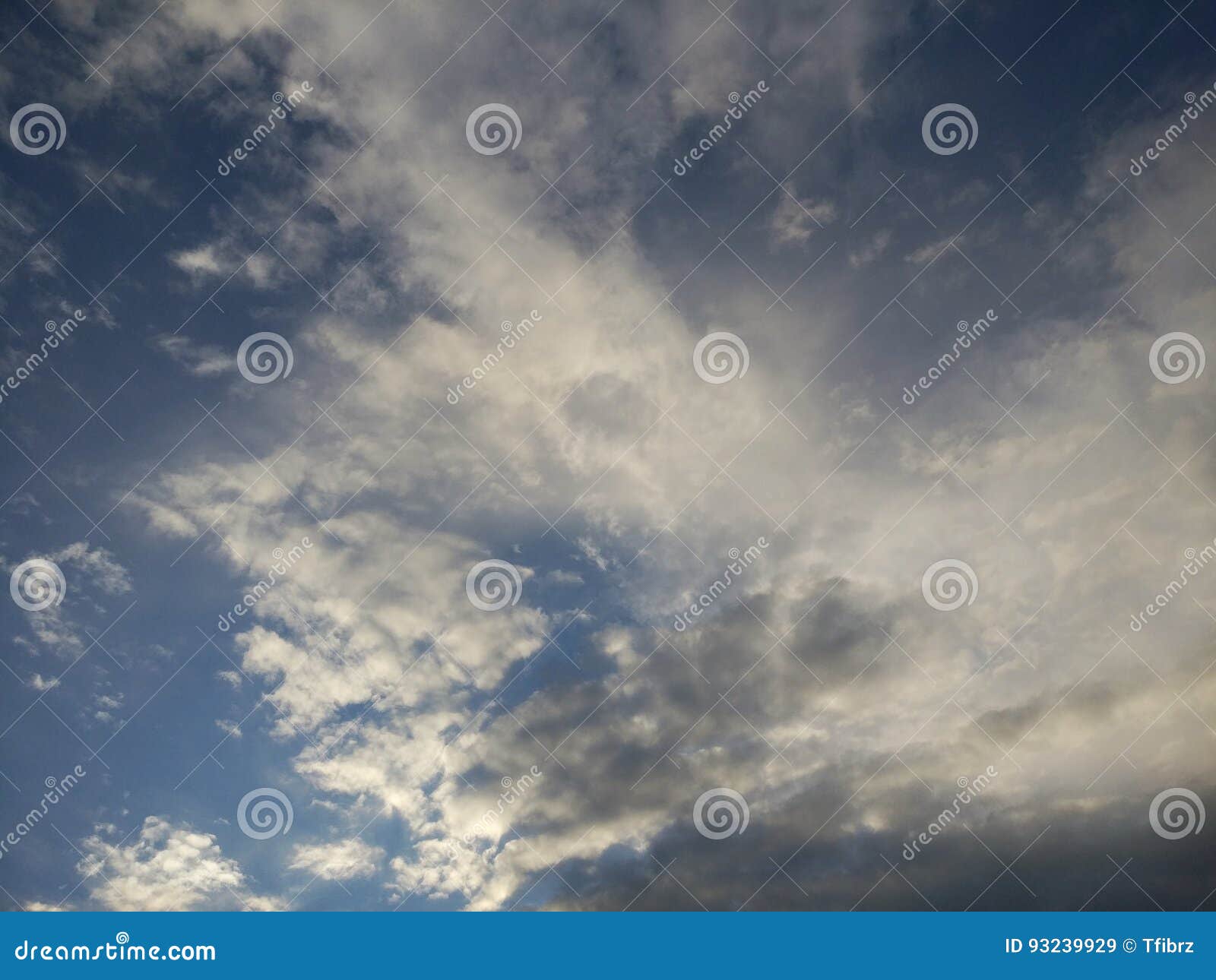 Bright sunny sky stock image. Image of brushed, meteorology - 93239929