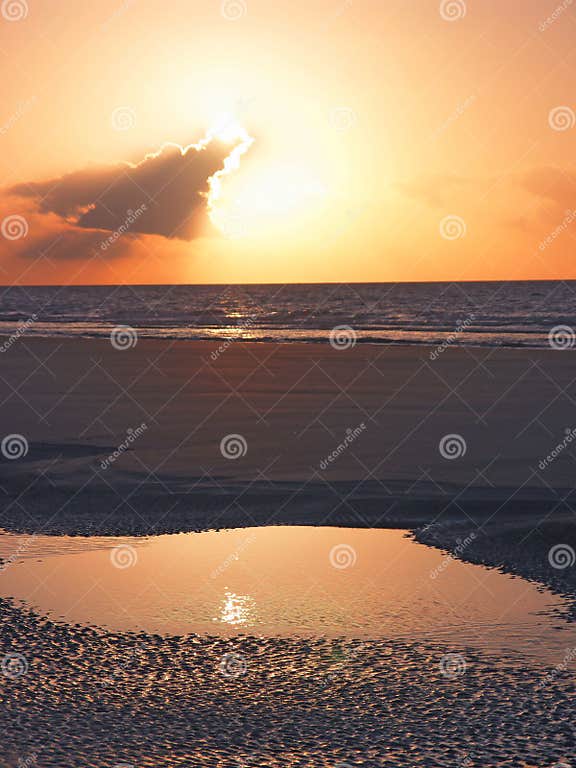 Bright Sunrise II stock photo. Image of sunrise, sand - 7354396
