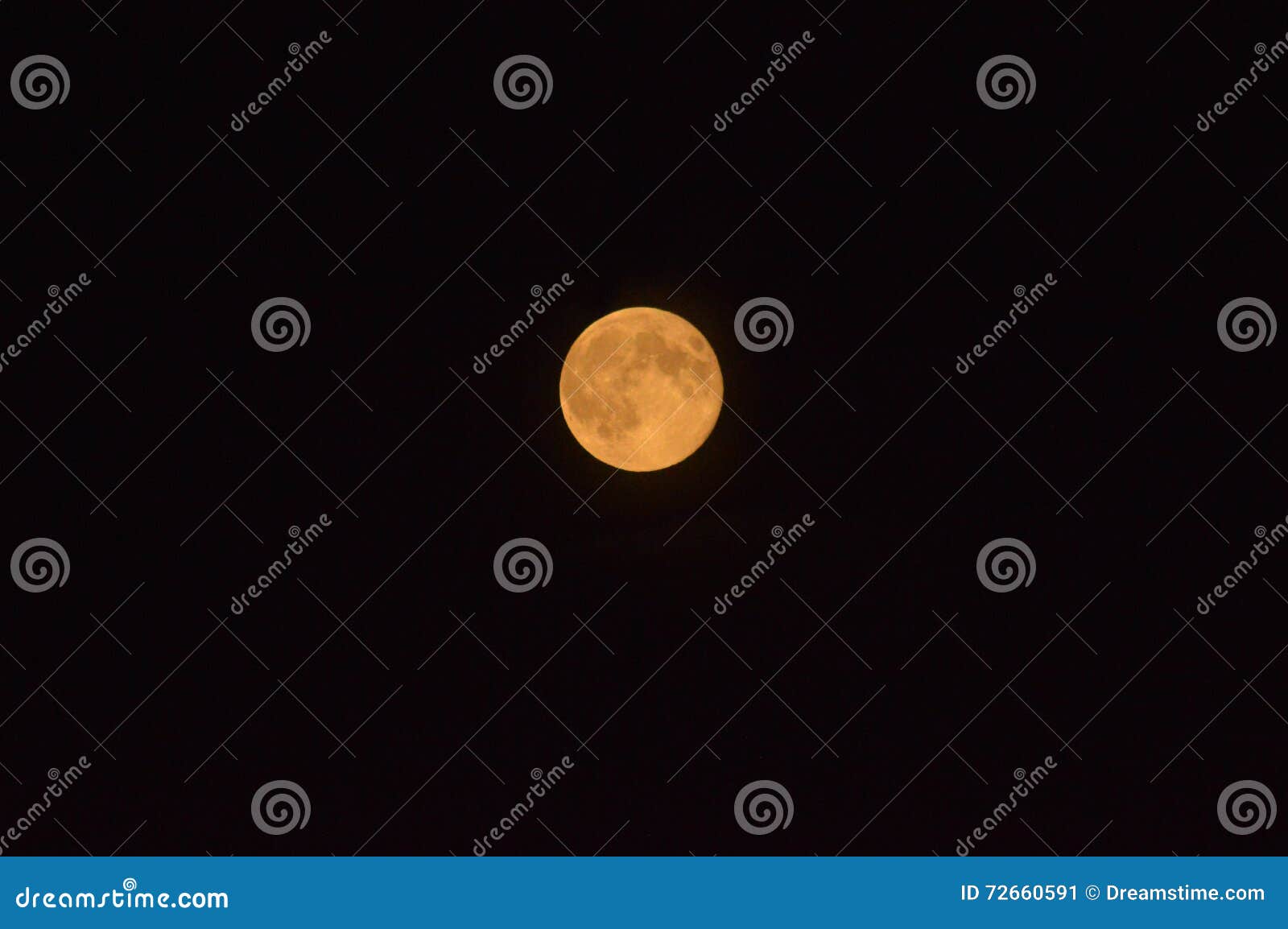 Bright super moon stock image. Image of yellow, space - 72660591