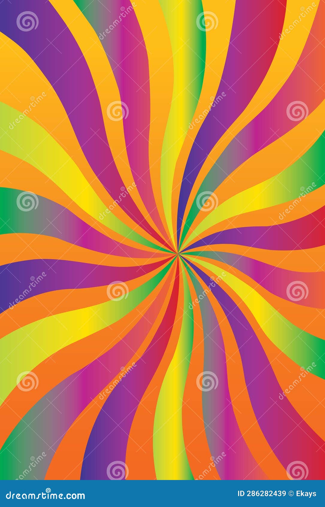 Bright Swirls Rays Background Stock Vector - Illustration of glowing ...