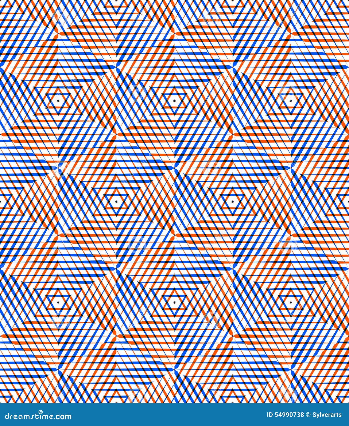 Bright Symmetric Seamless Pattern with Interweave Figures. Continuous ...