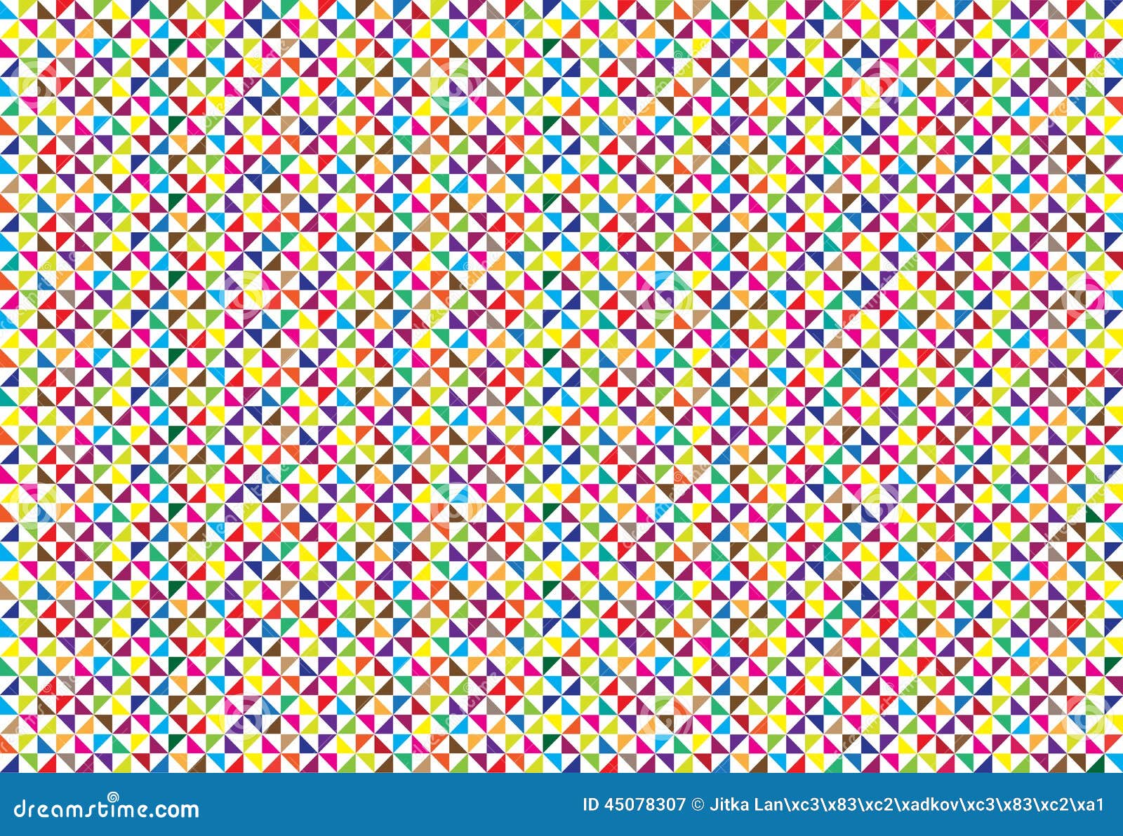 Bright Triangles Background Stock Illustration - Illustration of ...