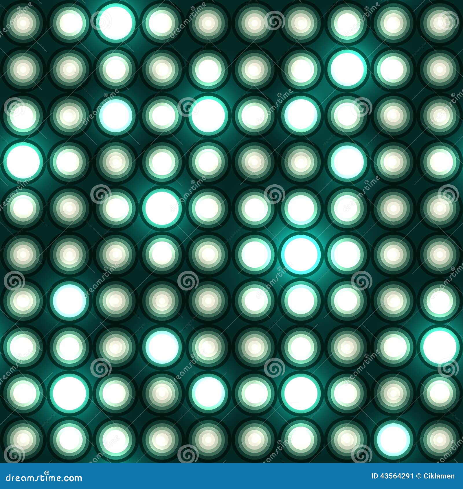 Bright Turquoise Background Stock Vector - Illustration of glowing ...