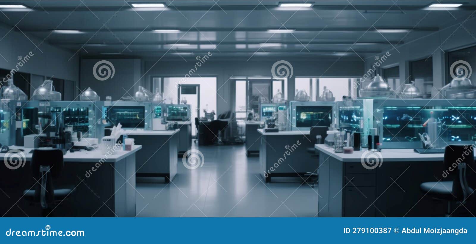 Bright and Ultra Modern High Tech Laboratory Full of Advanced ... Bright and Ultra Modern High Tech Laboratory Full of Advanced ...