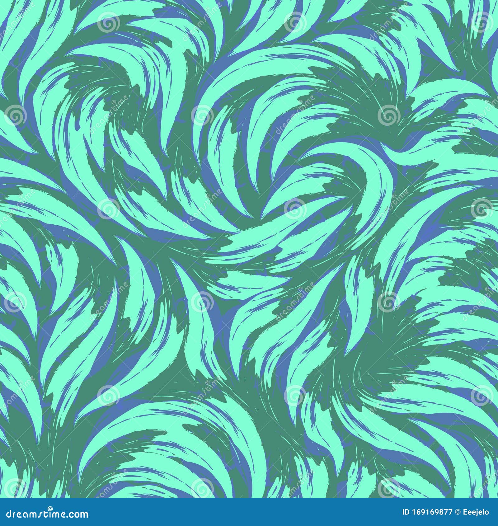 Bright Vector Abstract Texture in Trendy Aqua Menthe Colors 2020 ...