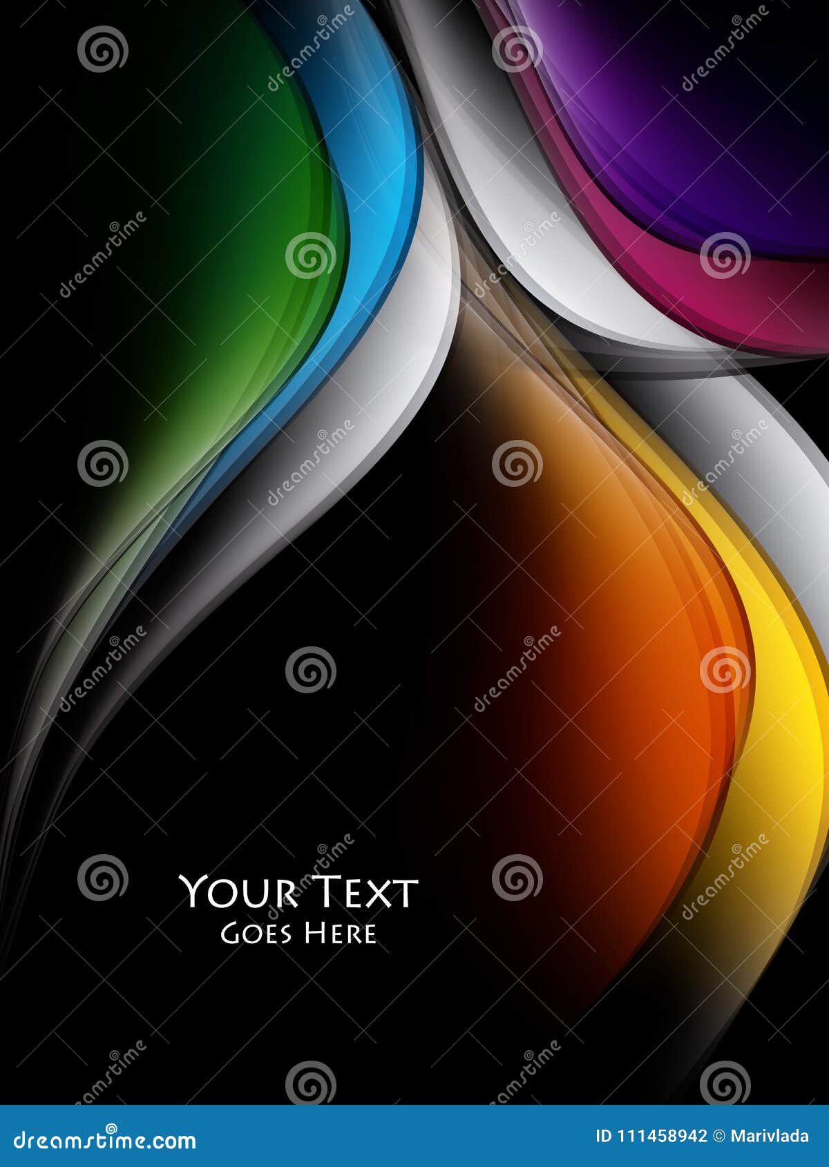 Bright vector design stock vector. Illustration of gradient - 111458942