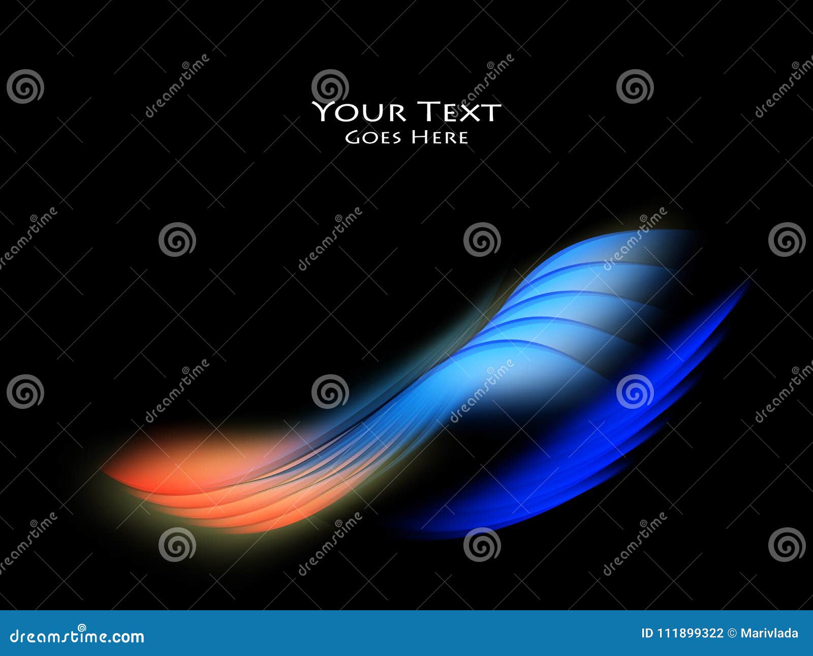 Bright vector design stock vector. Illustration of banner - 111899322