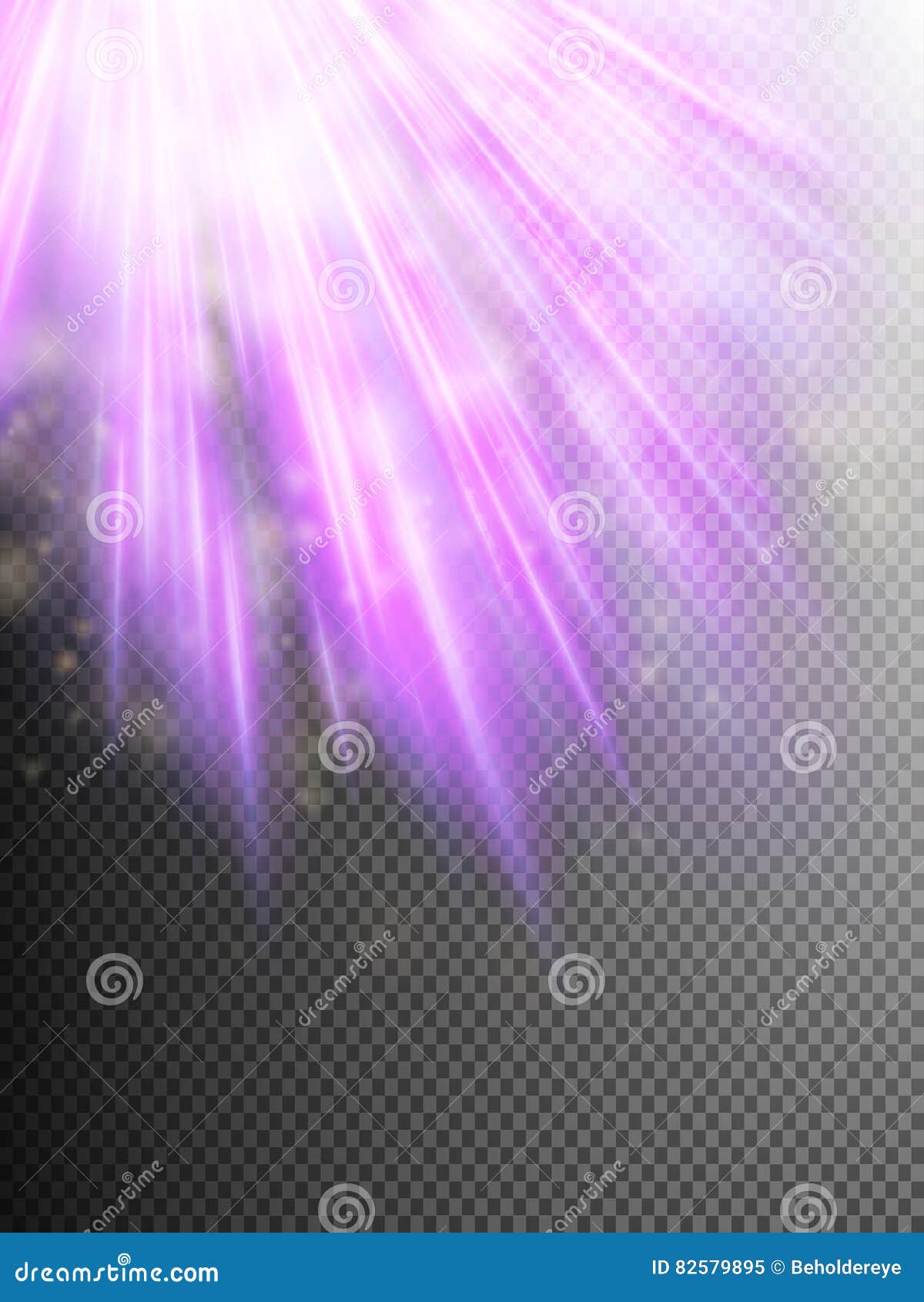 Violet Light Center Radial Explosion Isolated In White Ai Generated ...