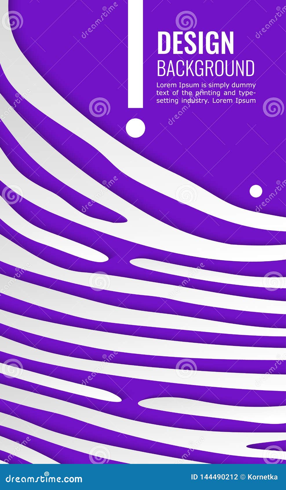 Bright Violet Vertical Abstract Background.white Paper Lines Stock ...