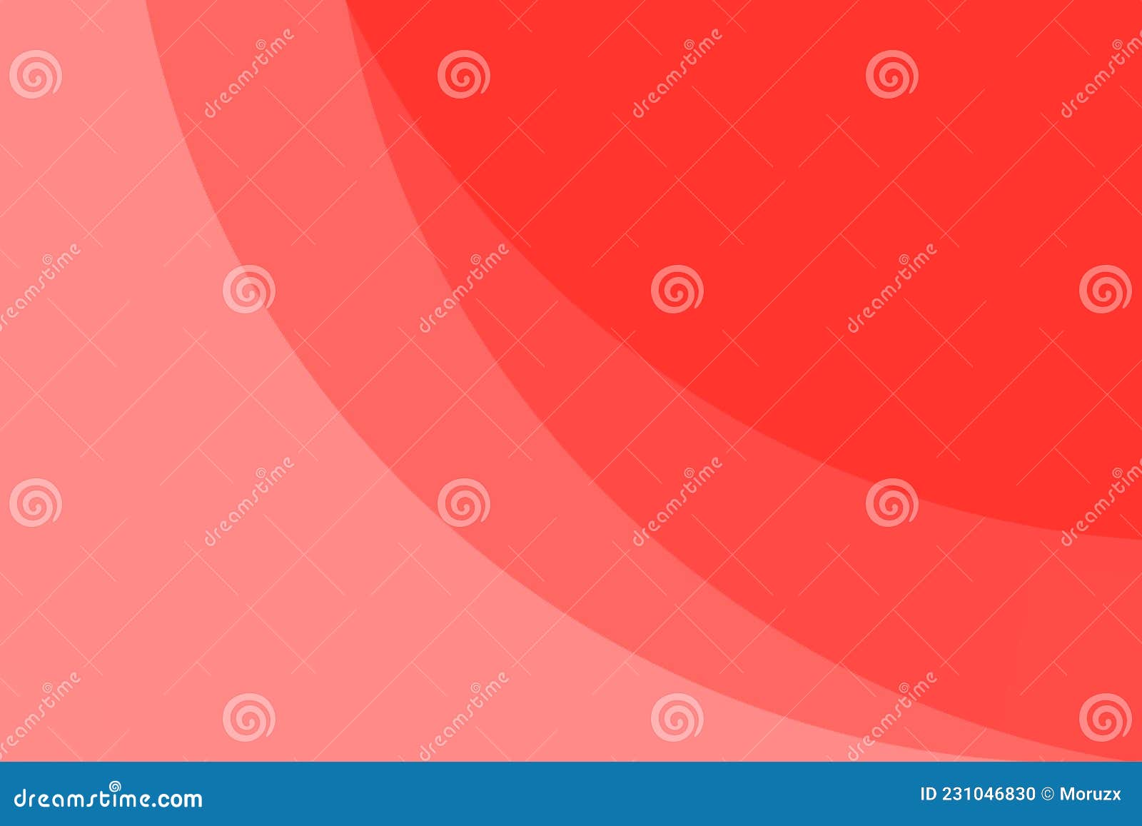 Bright Vivid Red Simple Abstract Background. Semicircle Pattern Stock ...