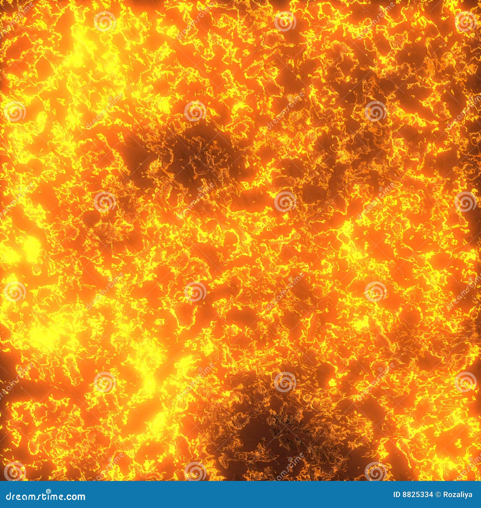 Bright Volcanic Texture of Lava. 3D Stock Illustration - Illustration ...