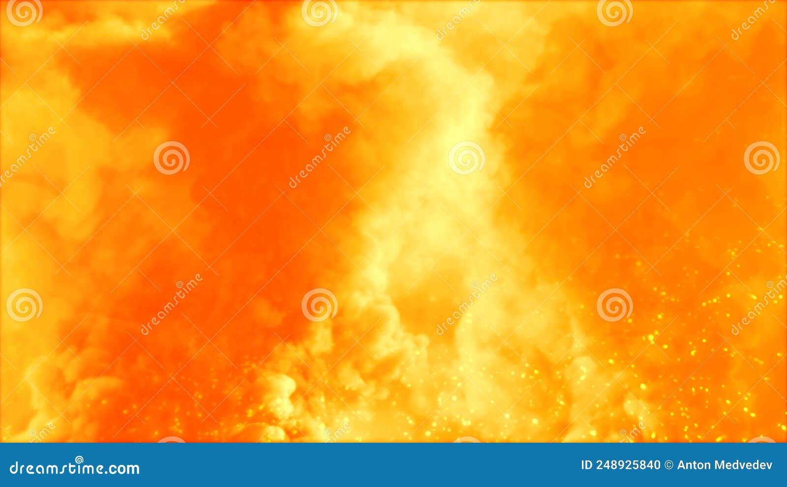Bright War or Battle Actions Backdrop with Burning Fire of Fire ...