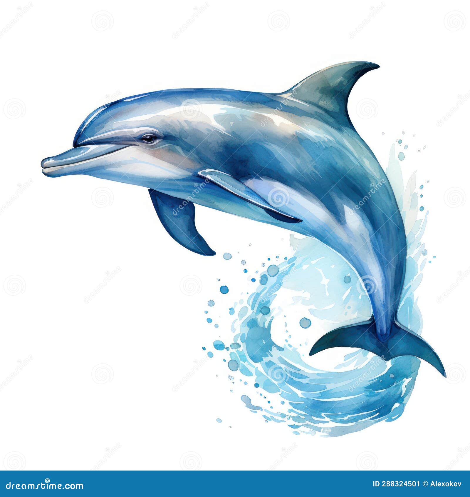 Dolphin Clipart. Dolphin Vector Clipart. Dolphin Isolated Clipart ...