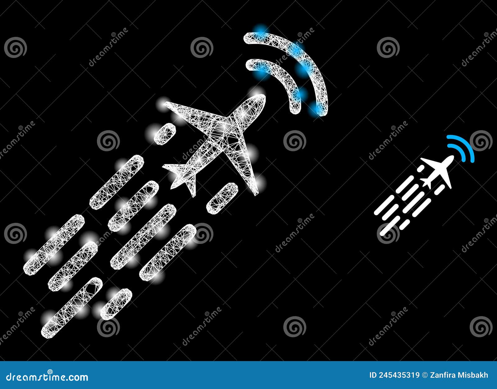 Colorful Supersonic F-16 Fighting Falcon Fighter Jet. Modern Combat ...