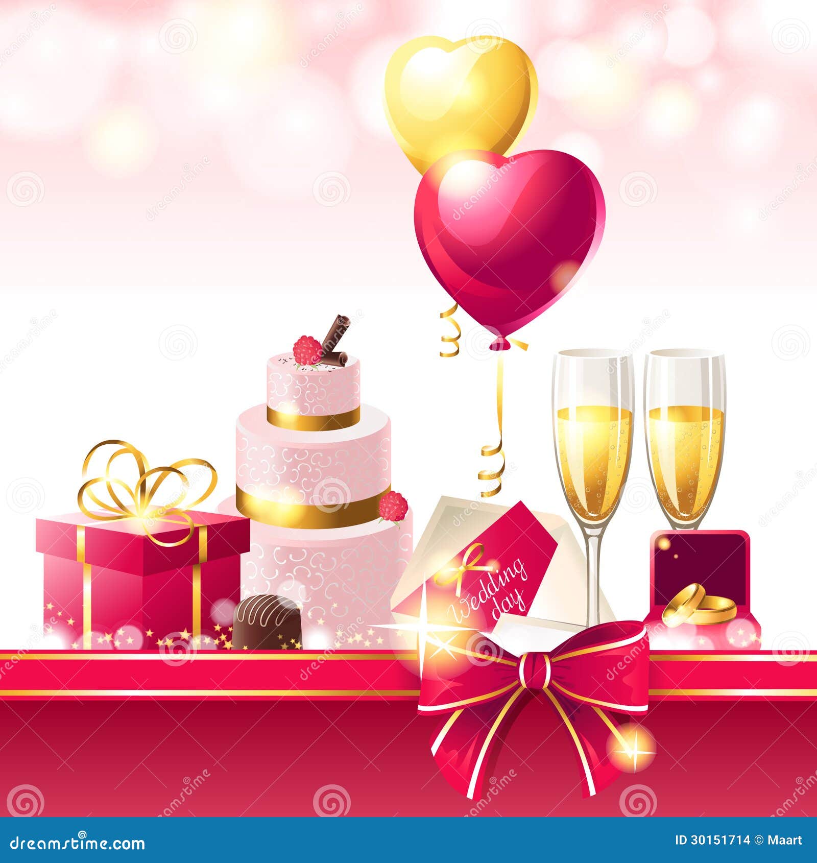 Wedding background stock vector. Illustration of card - 30151714