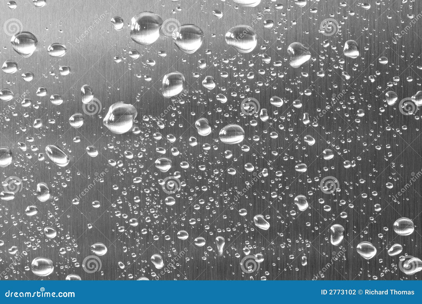 Bright wet steel stock photo. Image of metallic, rustproof - 2773102