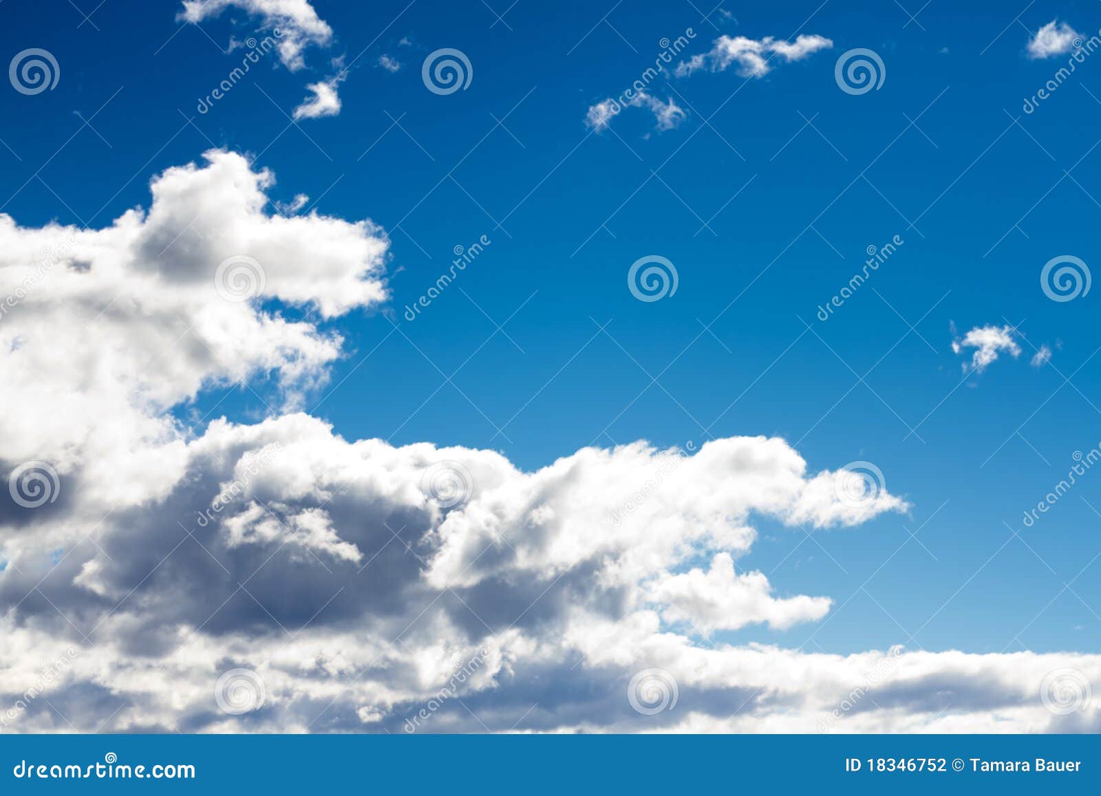 Bright white clouds stock photo. Image of climate, bright - 18346752