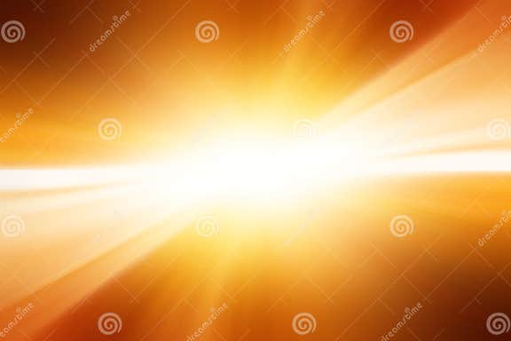 Bright White Flash on a Orange Background. Stock Photo - Image of white ...