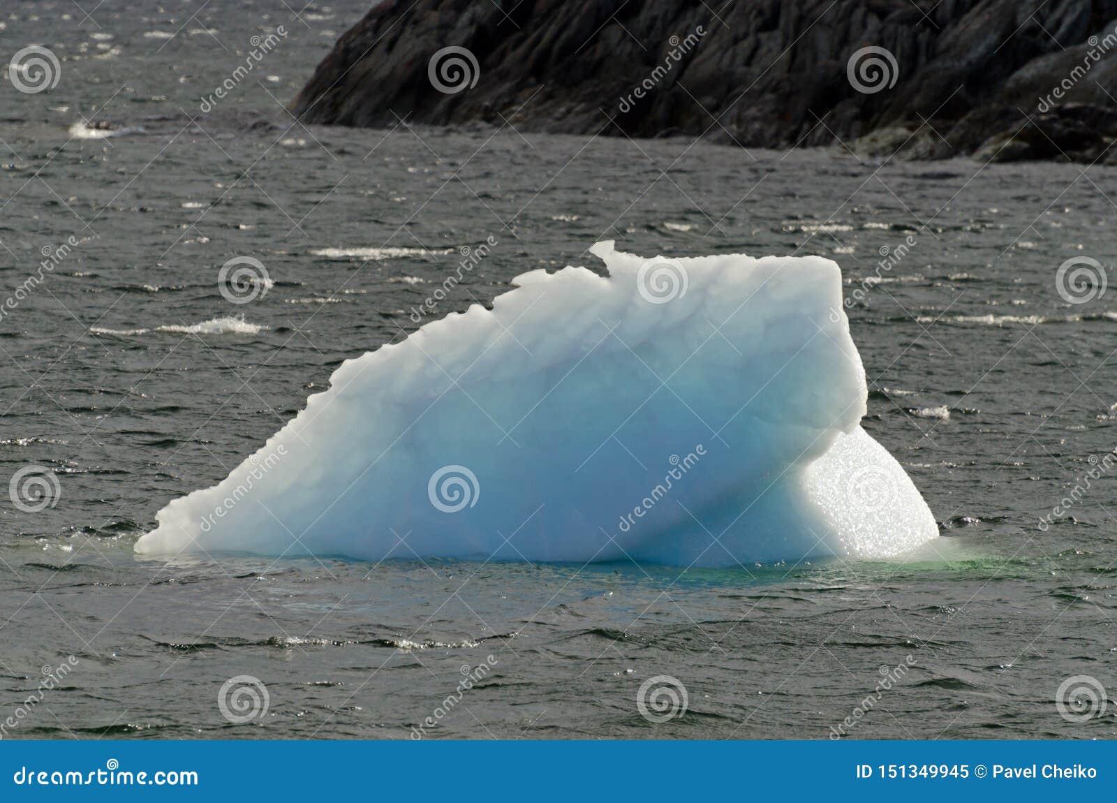 Bright white iceberg stock image. Image of nature, newfoundland - 151349945