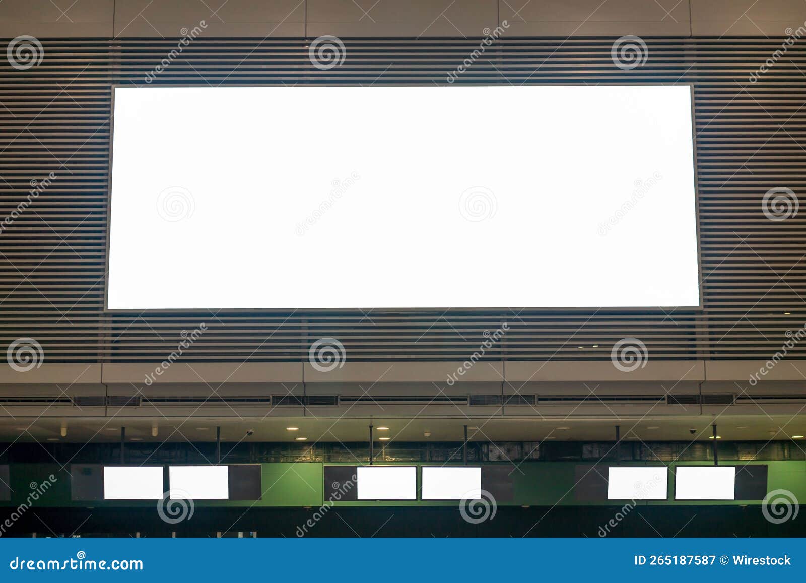 Bright White Screen Inside a Building. Copy Space Stock Image - Image ...