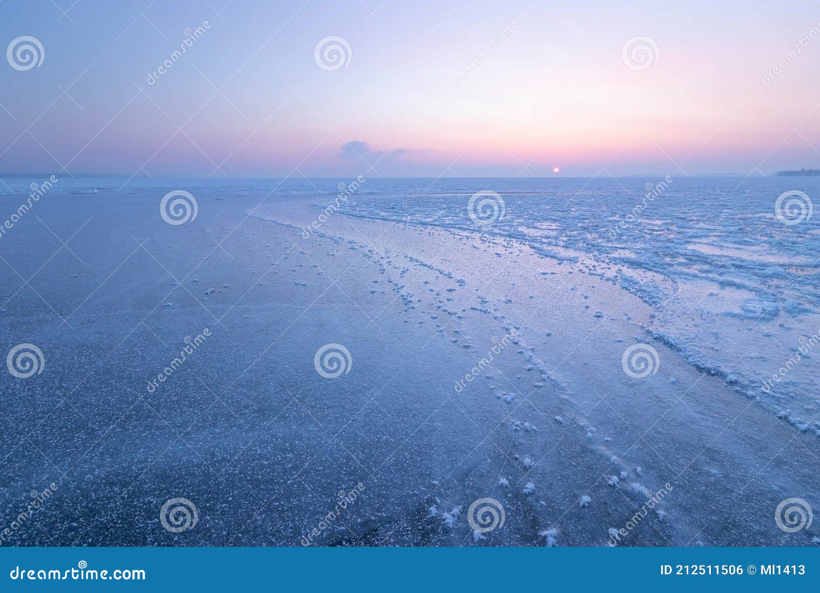 A Bright Winter Morning Landscape Stock Photo - Image of white, nature ...