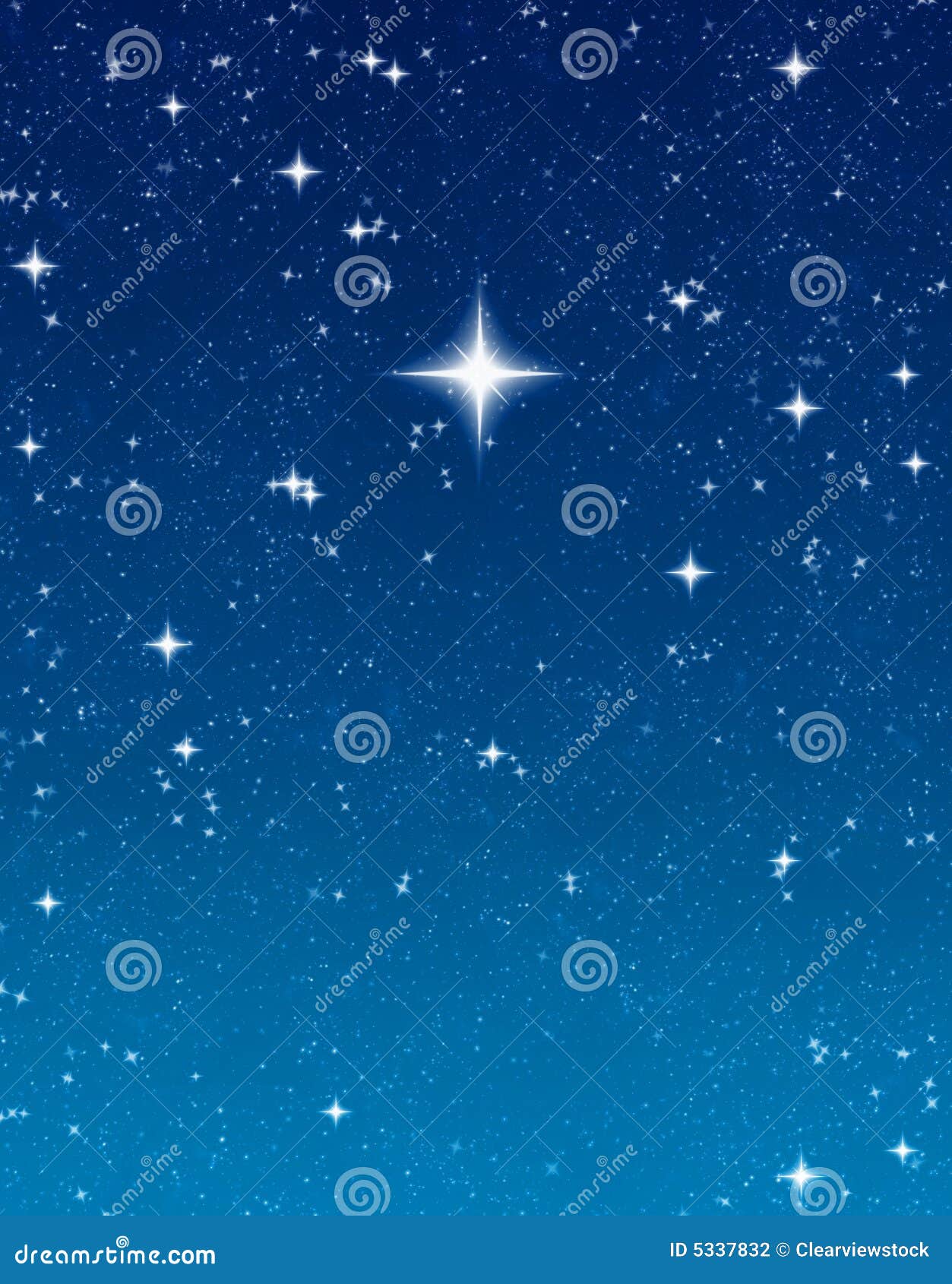 Bright wishing star stock vector. Illustration of abstract - 5337832