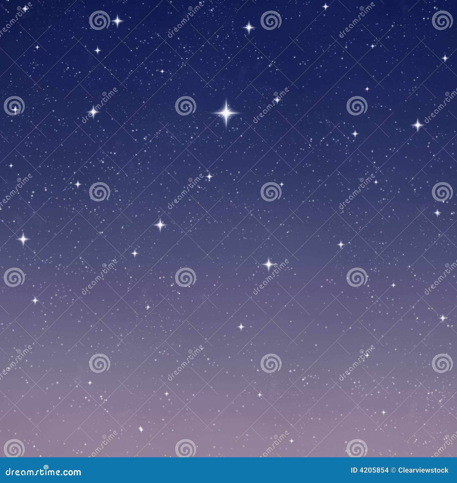 Bright wishing starry sky stock illustration. Illustration of stars ...