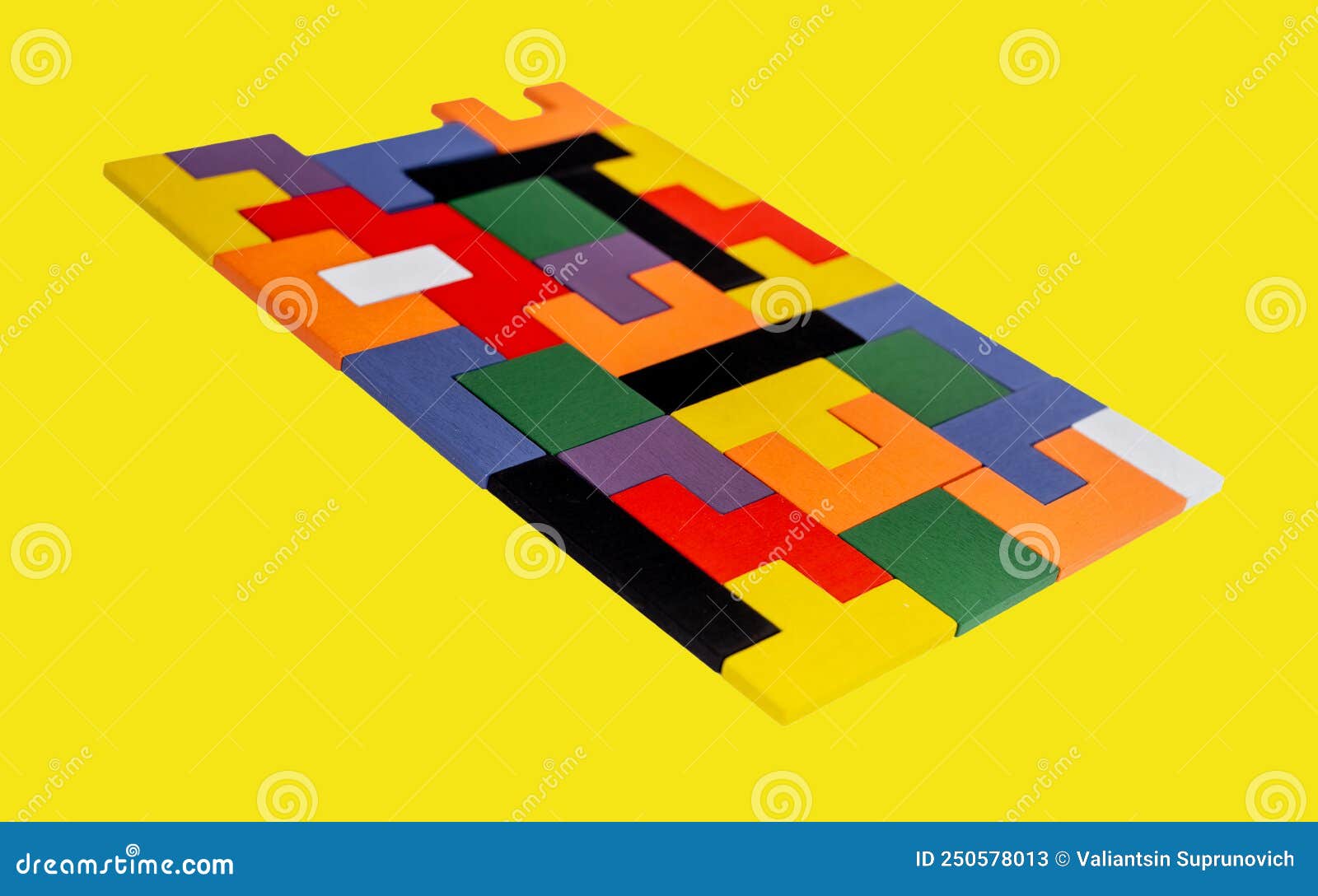 Bright Wood Tetris Blocks Together. Cretivity, Solved Tasks Concept ... Bright Wood Tetris Blocks Together. Cretivity, Solved Tasks Concept ...