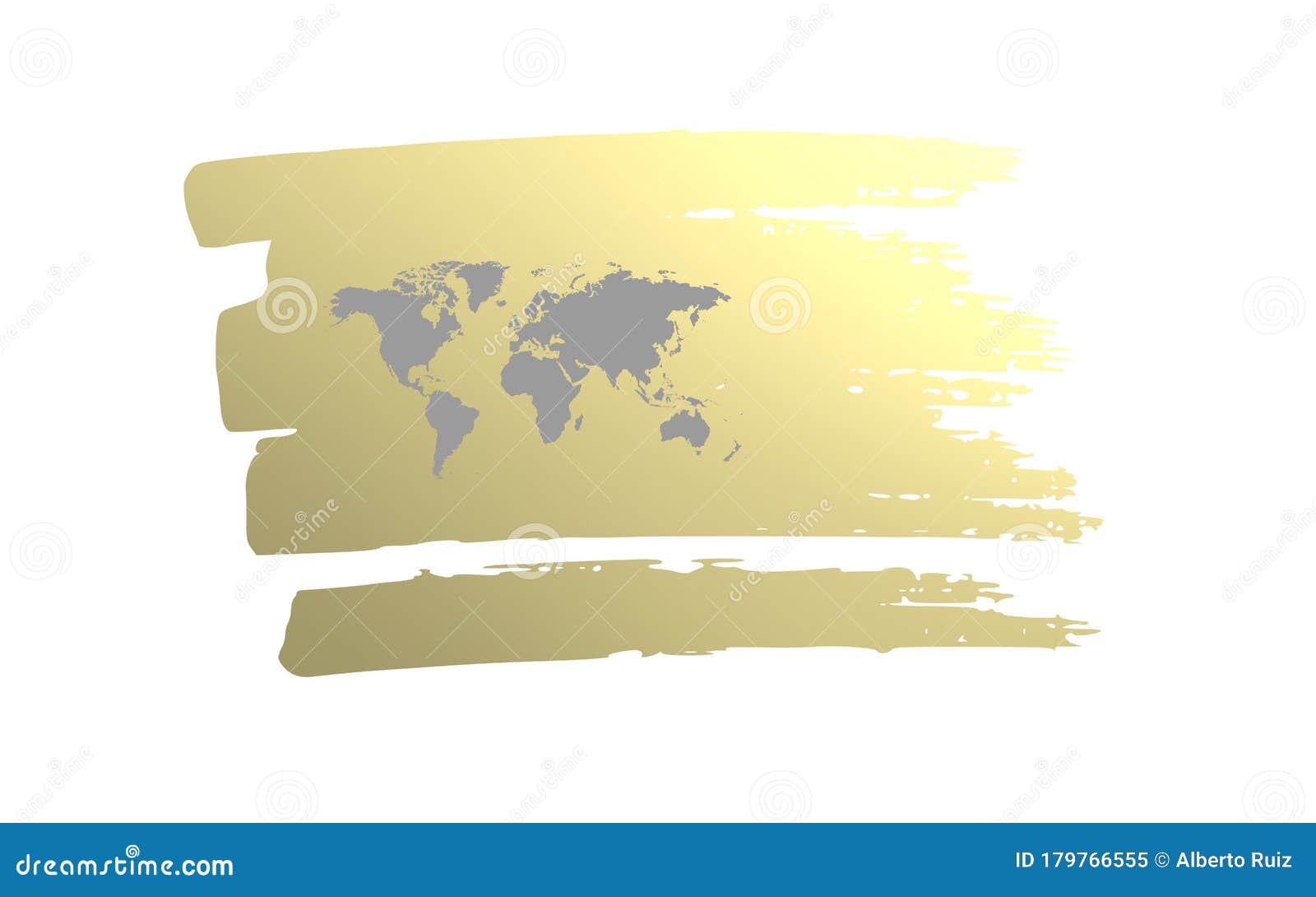 Bright World Globe On Stand Illustration Cartoon Vector | CartoonDealer ...