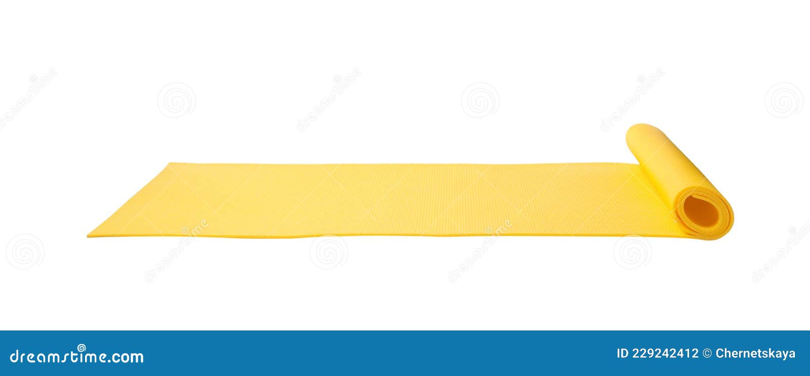 Bright Yellow Camping Mat Isolated on White Stock Photo - Image of camp ...