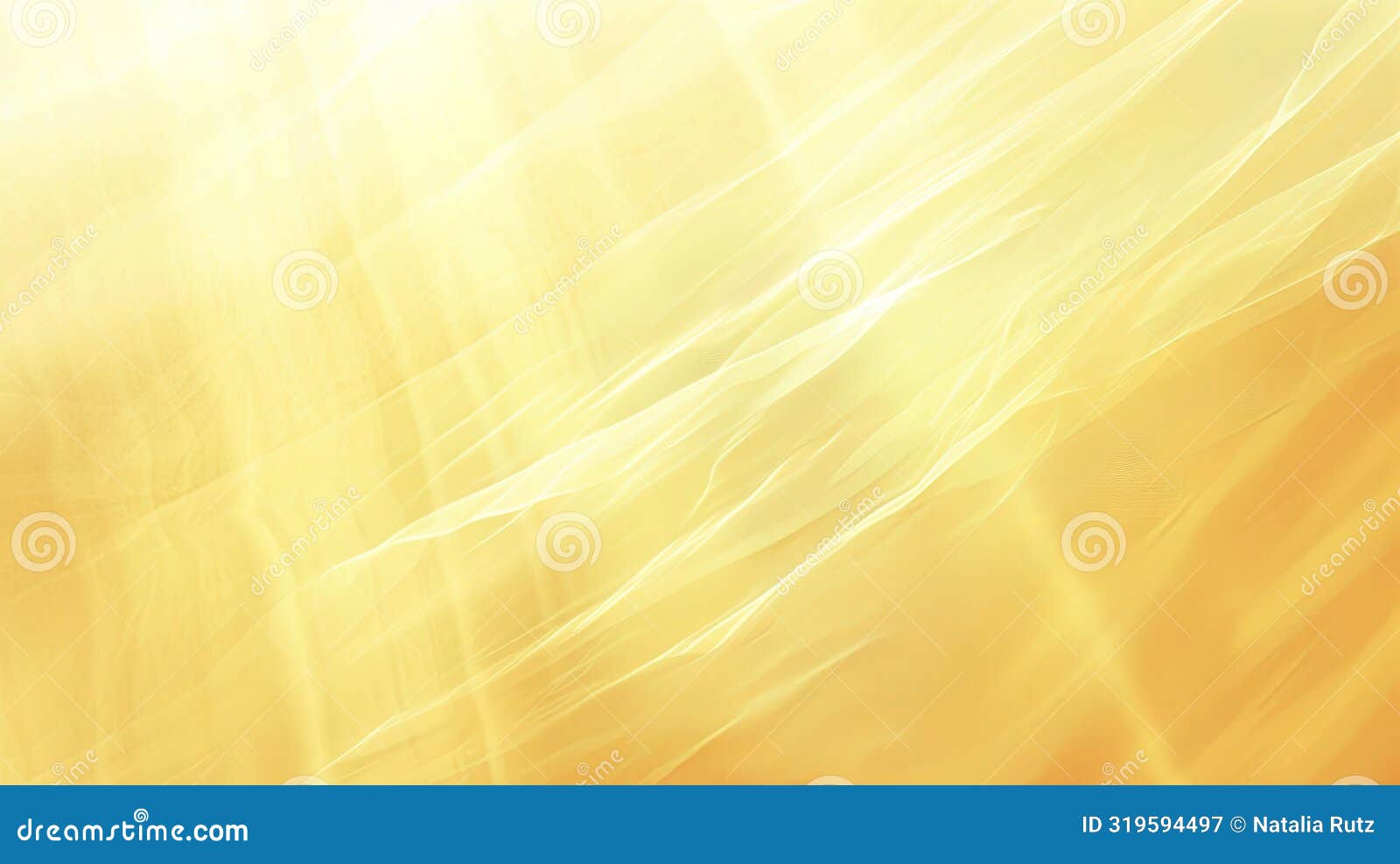 A Bright Yellow Gradient Background with Soft, Flowing Lines and a ...